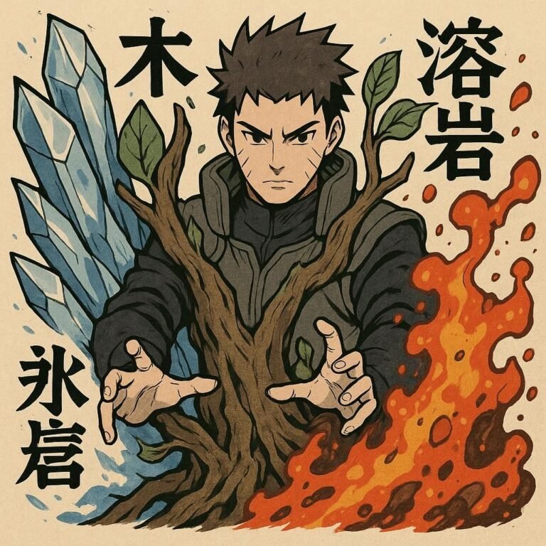 Éléments Naruto : qui maîtrise chaque nature de chakra